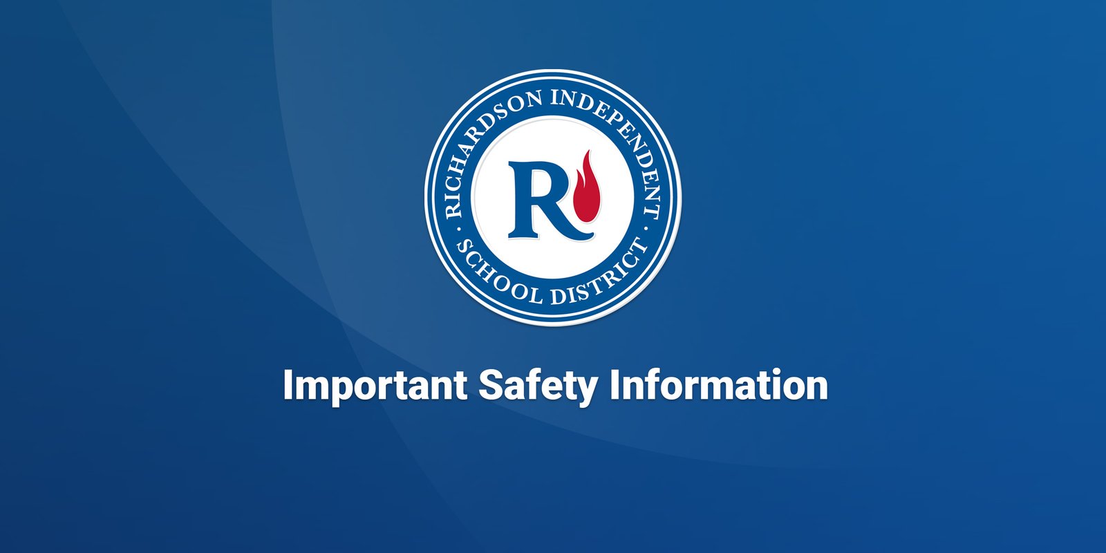 Back to School Safety Reminders - Richardson ISD | #schoolsaftey #kids ...
